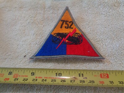 752nd Armored Division Color Patch (BOX#"A") | eBay