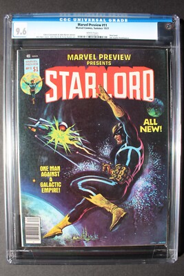 MARVEL PREVIEW #11 2nd STAR-LORD, 1st Father, 1st SHIP, GOTG 1977 BYRNE ...