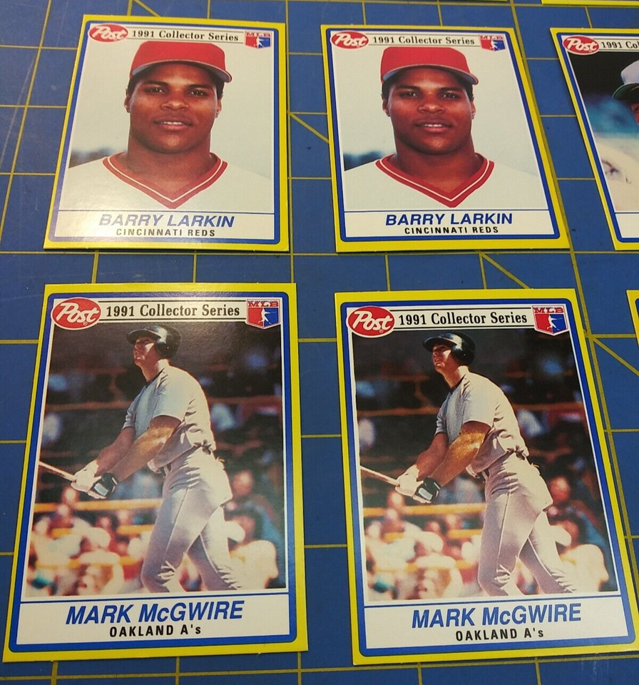 1991 Post First Collector Series MLB Lot of 14 Cards George Brett Kirby ...