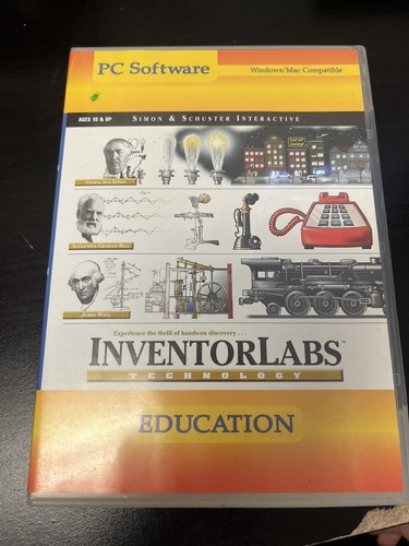 Vintage PC Game Windows / Mac CD-ROM “InventorLabs Technology ...