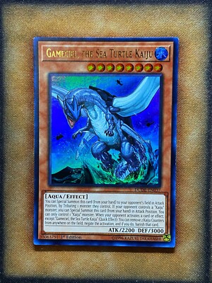 Yugioh Gameciel, The Sea Turtle Kaiju DUDE-EN037 Ultra Rare 1st Ed NM ...