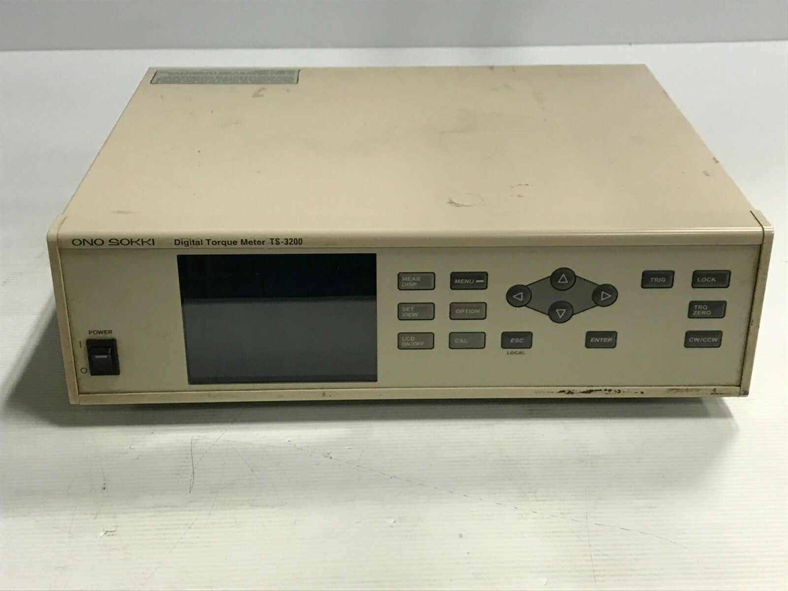 ONO SOKKI #TS-3200 DIGITAL TORQUE METER TS3200 Analyzer | eBay