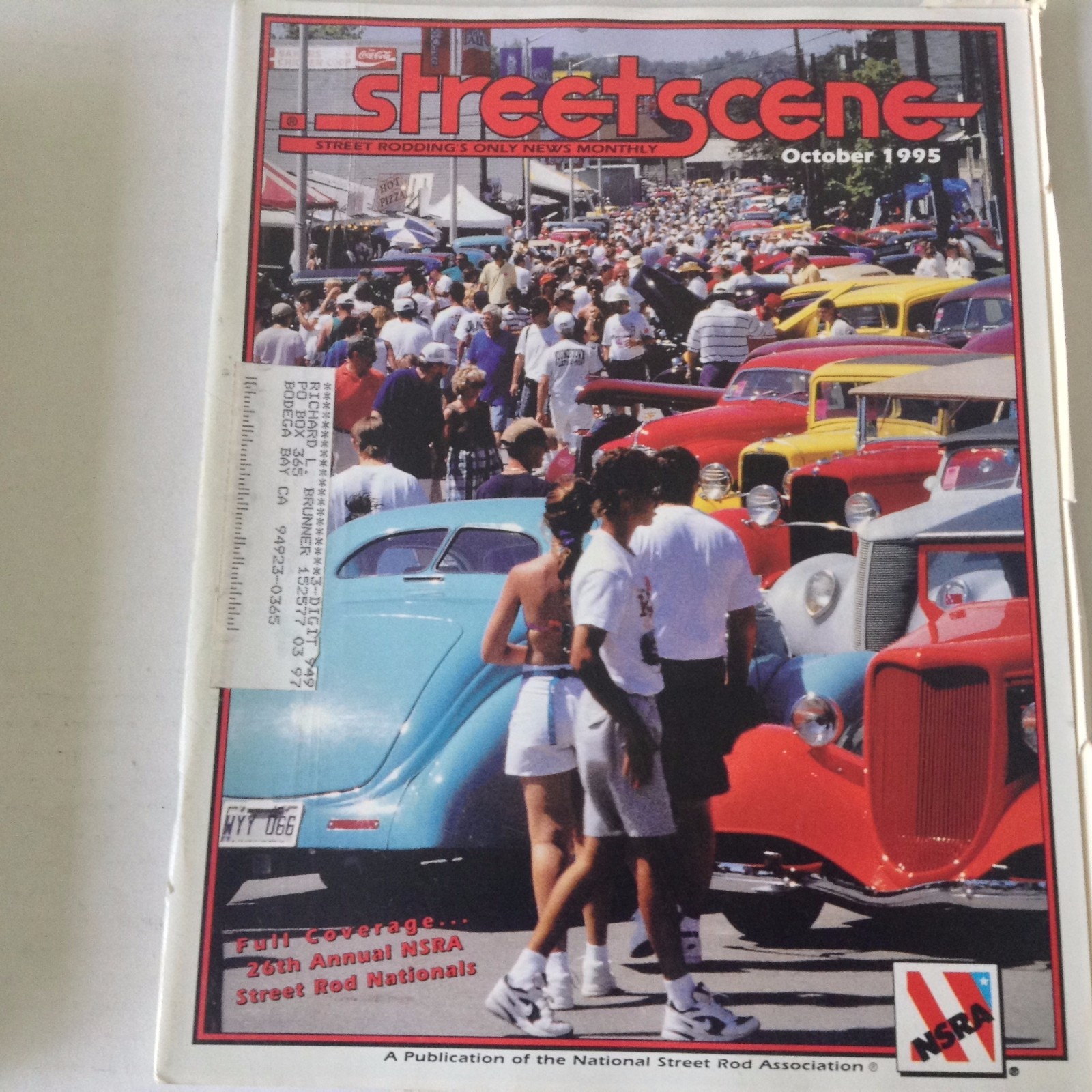 Street Scene Magazine 26th Annual NSRA October 1995 052817nonrh | eBay