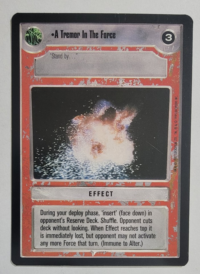 Star Wars CCG Premiere Limited BB Rare & Uncommon LS Light Side Singles ...