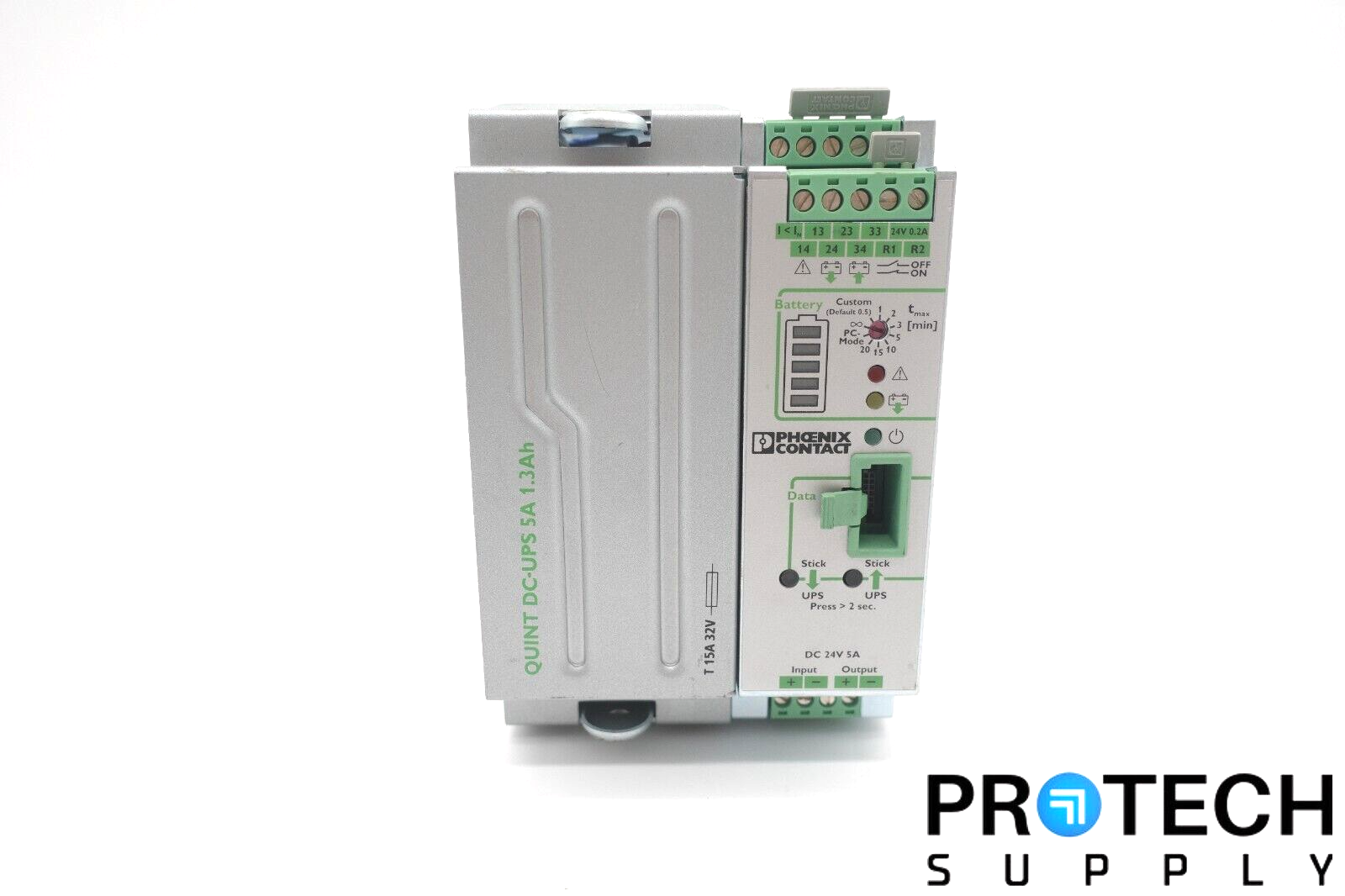 Phoenix Contact 2320254 QUINT-UPS/24DC/24DC/5/1.3AH Power Supply with ...