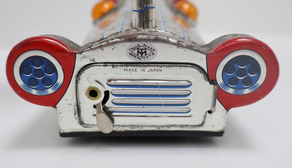 Vintage Battery Operated USA-Nasa Apollo Spaceship Tin Toy W/Box Japan ...