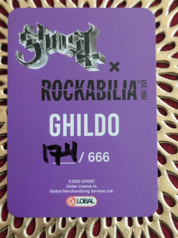 Papa v Perpetua Ghost Ghildo Rockabilia Exclusive /666 | eBay