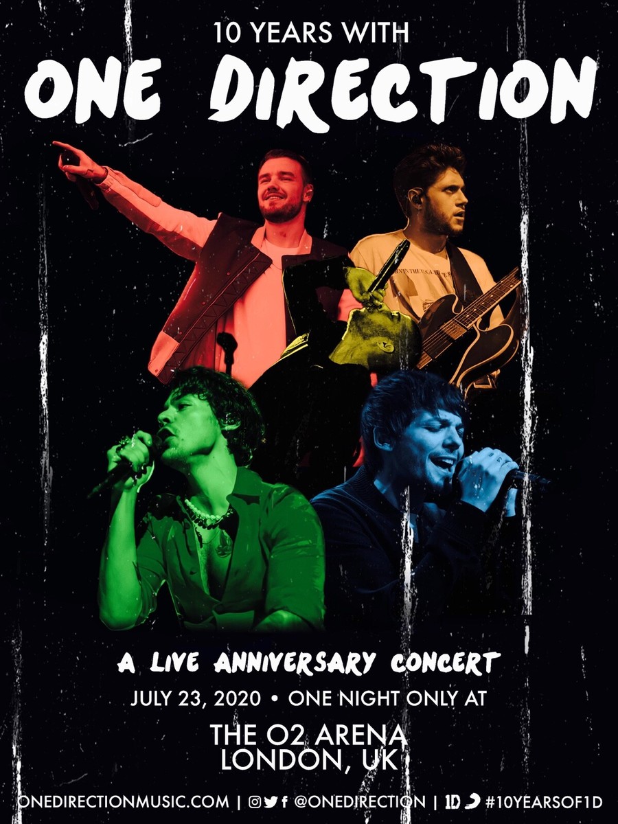 One Direction Concert Posters 2014 One Direction Reveal New Tour Dates ...