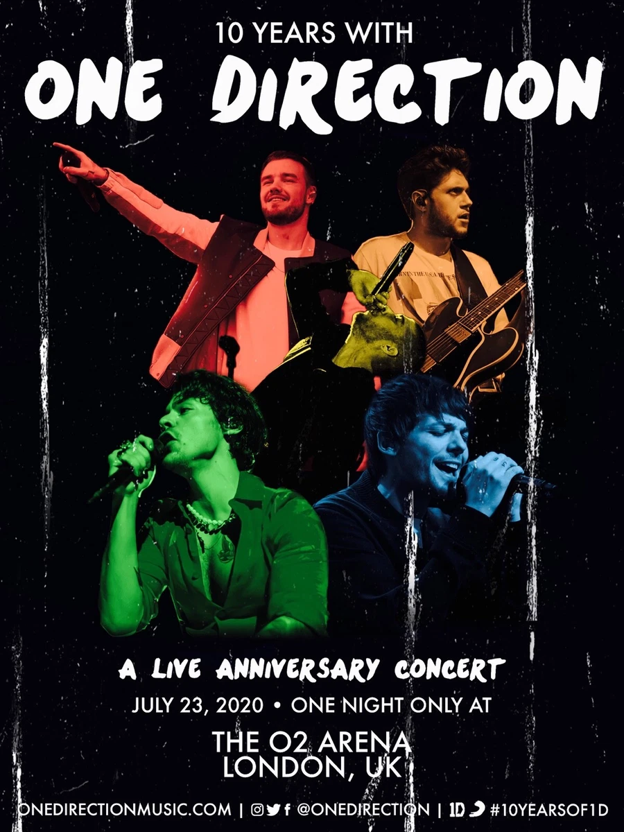One Direction Where We Are Tour Poster