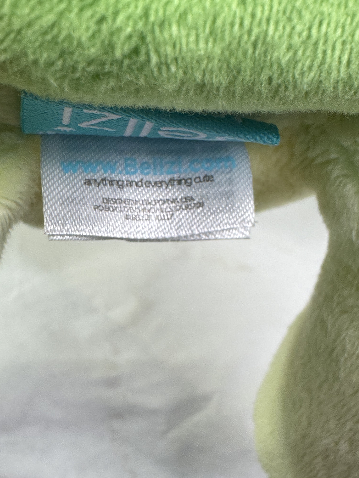 Bellzi Baby Child Green Turtle Cute Stuffed Animal Plush Toy 11 inches ...