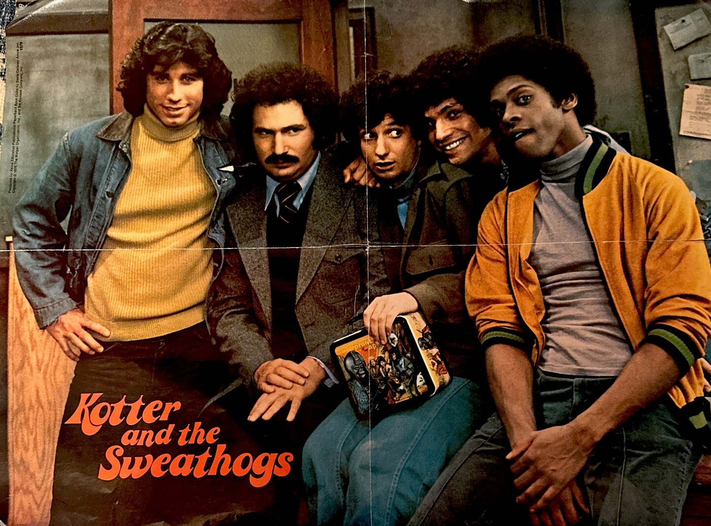 Vintage Welcome Back Kotter "Kotter And The Sweathogs" Poster ...