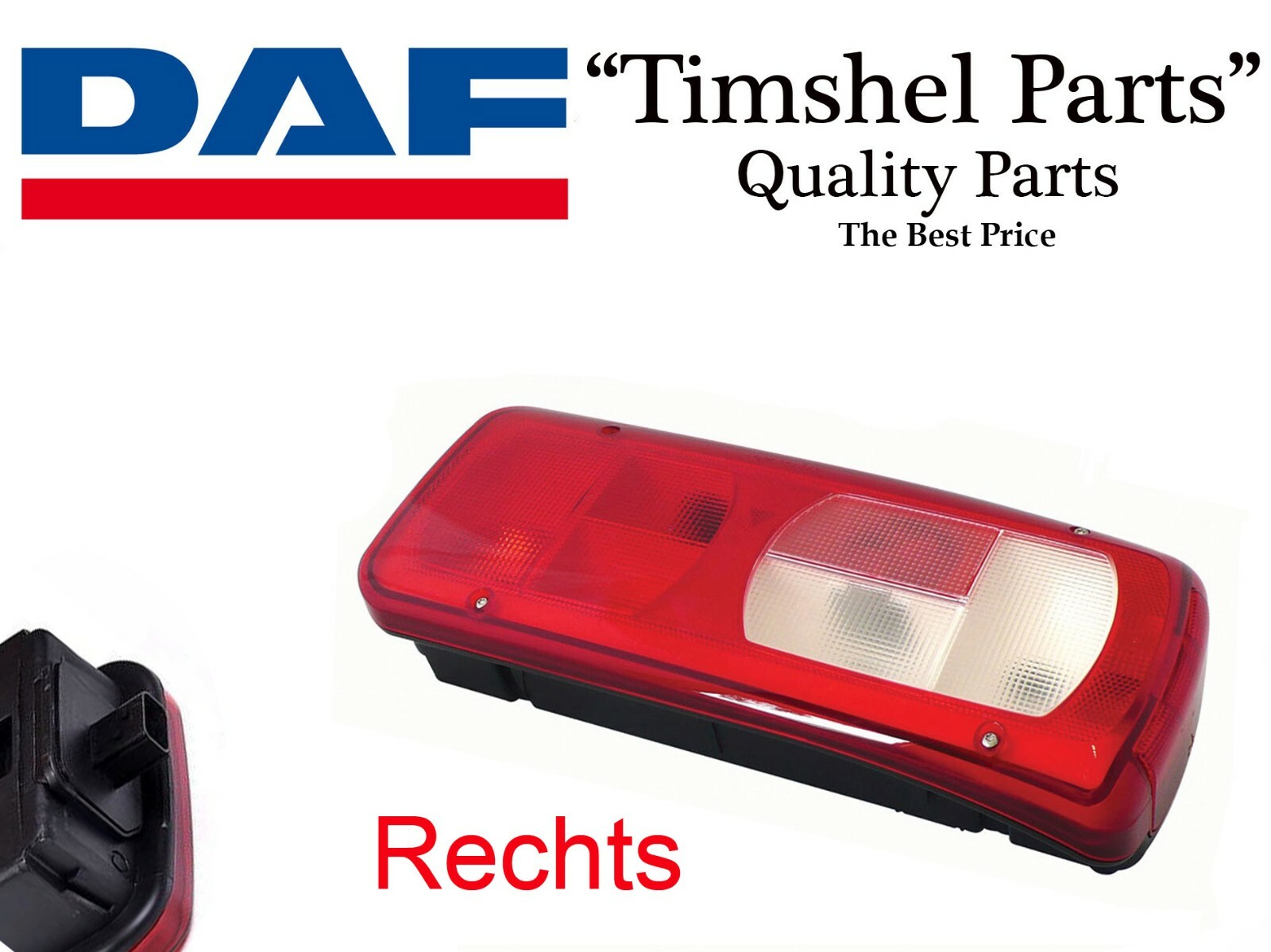 2 x 24V Rückleuchten für DAF XF106/105 CF Heckleuchte 1875577 1875578 ...