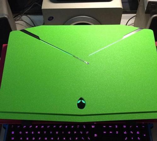 Laptop Glitter Sticker Skin Protector for Dell Alienware M15X 15 R3 ...