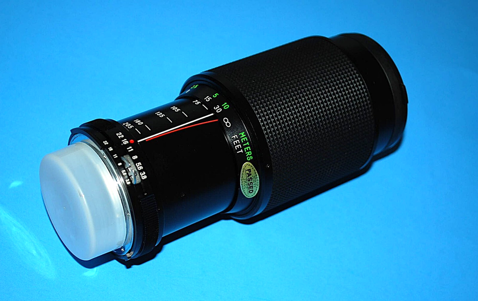 Nikon Mount Vivitar 75-205mm f/3.8 MF AI Macro Zoom MC Lens Mint!!! | eBay