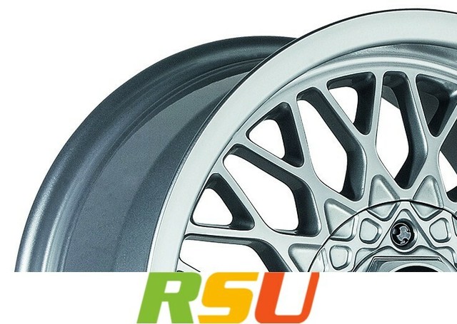 Ronal LS Silber-Hornkopiert 7.5x15 ET25 LK4/100 Alufelgen günstig ...