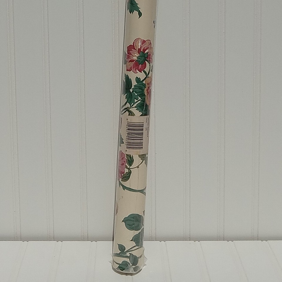 Vintage WAVERLY Wallpaper Double Roll Lot 35 Pattern 560264 Floral ...