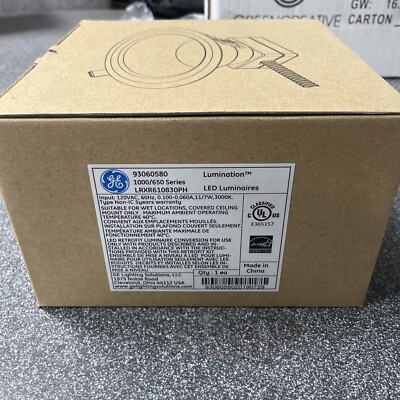 GE Lumination LED Luminaire Downlight Retrofit Kit 3000K 1000lm ...