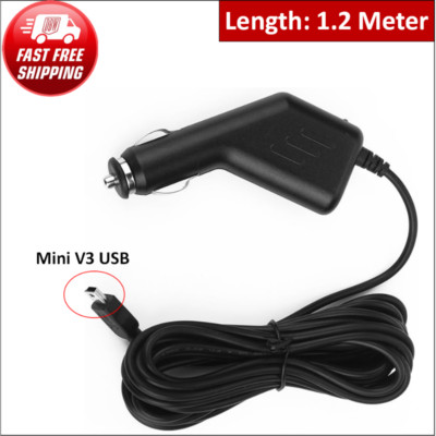 CAR CHARGER MINI USB CABLE FOR TOMTOM GO,LIVE,VIA,ONE,XXL,RIDER START ...