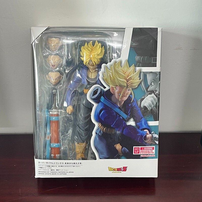 Dragon Ball Trunks Anime Figures SHF Trunks Boy From Future Model ...