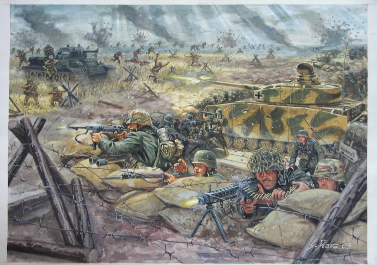 Ww2 Military Paintings