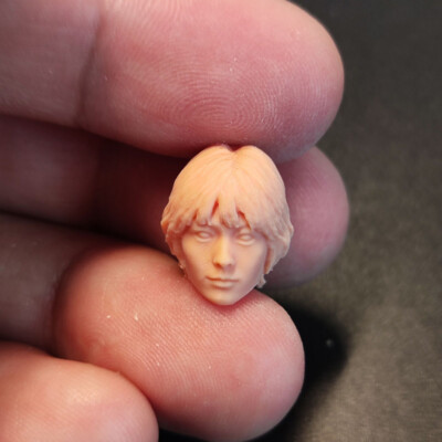 1/24 Scale Asia Beauty Girl Yoko Maki Head Sculpt Unpainted Fit 2.5 ...