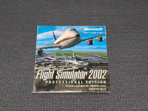 Microsoft Flight Simulator 2002 PC Retro Game Korea Version for Windows ...