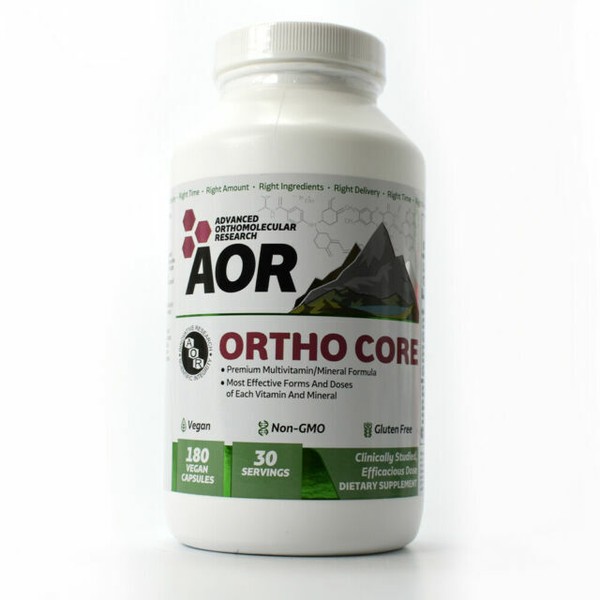 Advanced Orthomolecular Research Ortho•Core, Advanced Multivitamin ...
