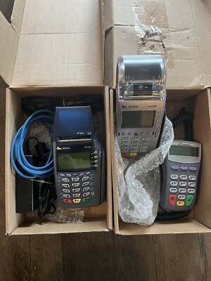 Lot of 3 VeriFone Credit Card Machine Vx520, 1000se, Vx510le | eBay