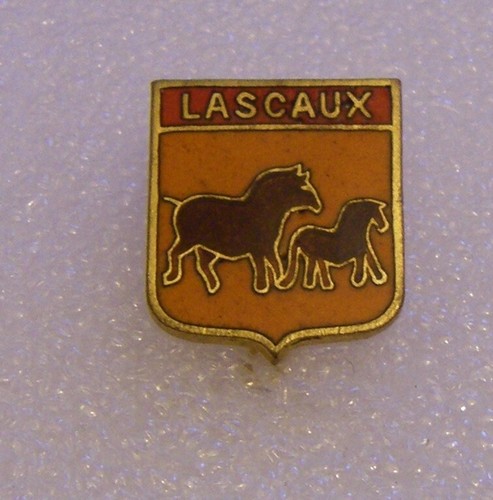 BROCHE ANCIENNE BLASON LASCAUX COAT OF ARMS ARMOIRIE HERALDIQUE PIN | eBay