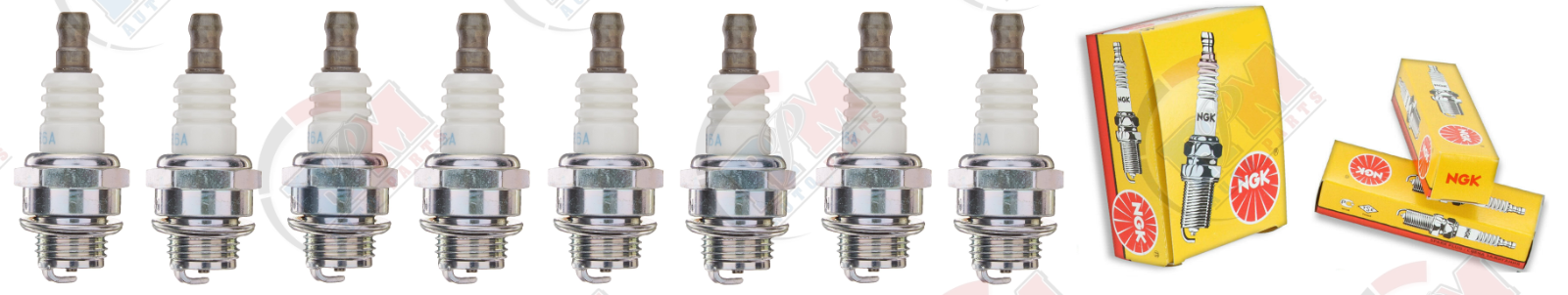 NGK BR2-LM "NICKEL" Standard Plug Spark Plugs 5798 (Set of 8) | eBay