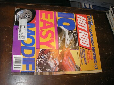 Rare Vintage Mar. March 1986 Hot Rod Magazine 10 Easy Modifications ...
