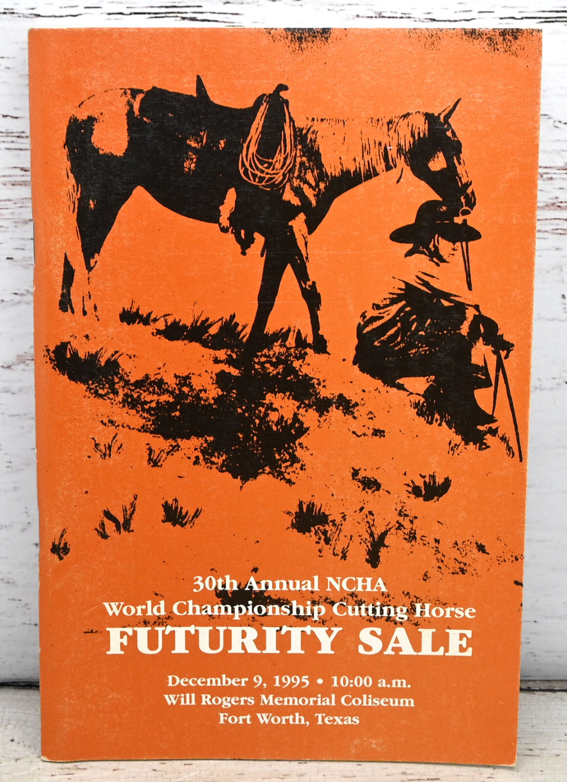 30th Annual NCHA World Champion Cutting Horse Futurity Sale 1995 ...