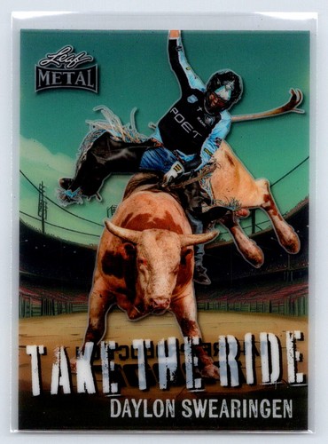 2024 Leaf Metal PBR Professional Bull Riding Proof #1/1 Daylon ...