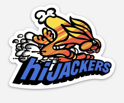 HIJACKERS SHOCKS RAT ROD OLD HOT RODS MUSCLE CAR VINTAGE DECAL STICKER ...