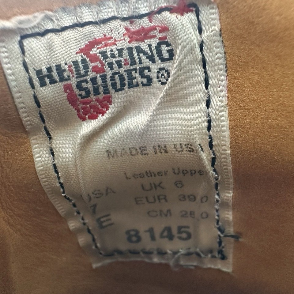 Redwing Romeo Boots Leather Side Gore 8145 | eBay