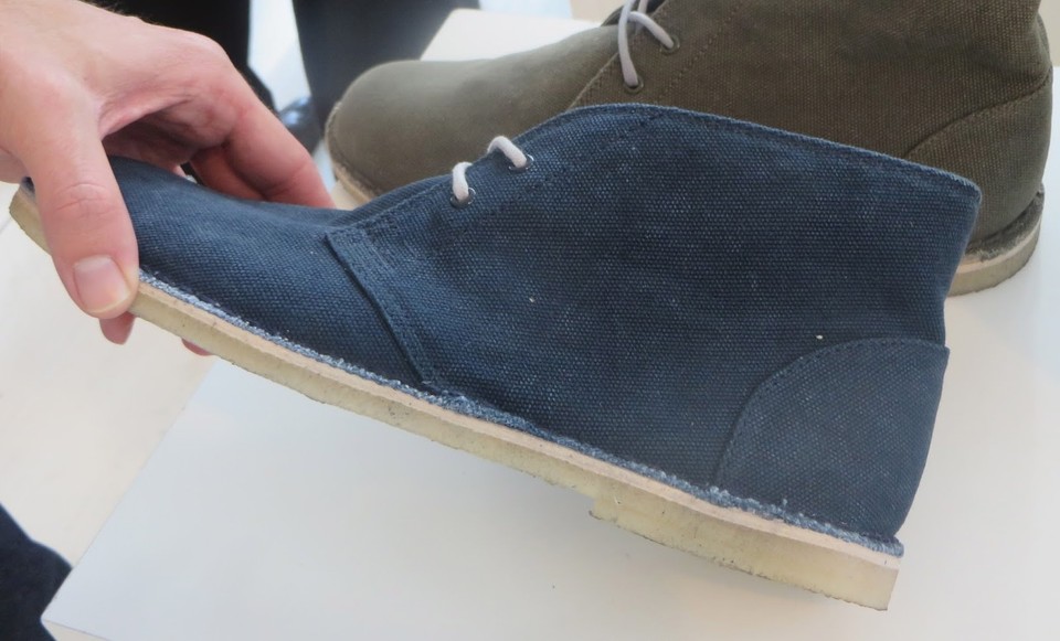 Clarks Original Men DESERT JINK BOOT Denim Blue or Green UK 7,8,9,10 G ...