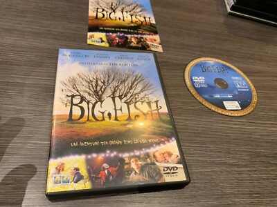 BIG FISH DVD EWAN MCGREGOR ALBERT FINNEY BILLY CRUDUP JESSICA LANGE | eBay
