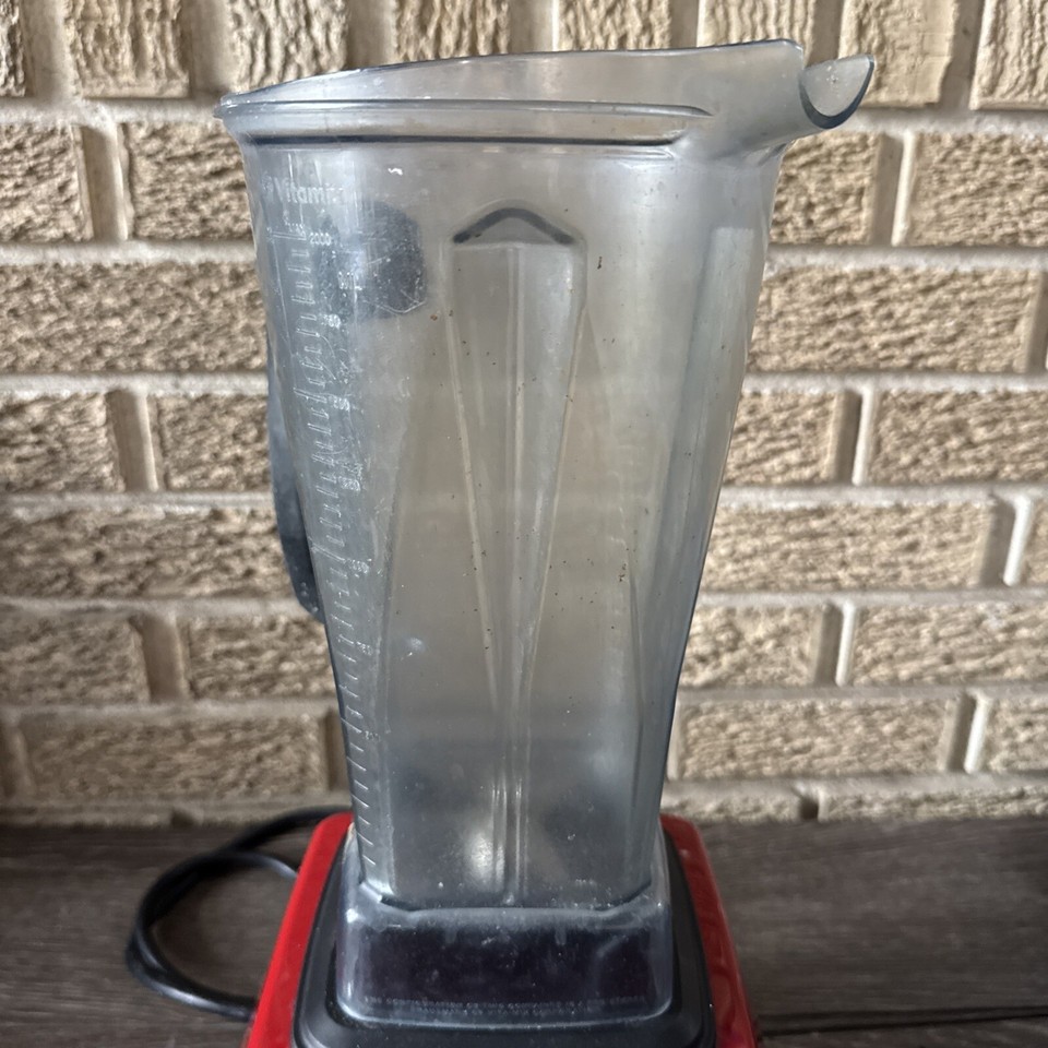 Vitamix E320 Explorian Series Variable-Speed Blender VM0197 Red & Pitcher NO LID | eBay