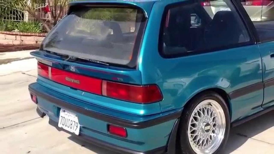 For JDM Civic EF9 Sir rear bumper lip 88-91' EF kouki ef2 | eBay
