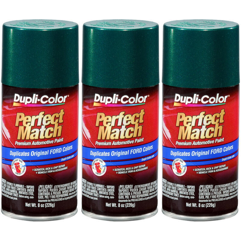 Duplicolor BFM0327 (3-Pack), Aerosol Paint for Ford PA, TM, Deep Jewel ...
