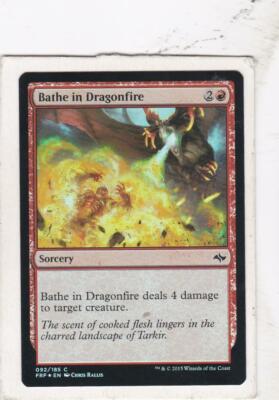 Magic: MTG: Fate Reforged: Bathe in Dragonfire | eBay