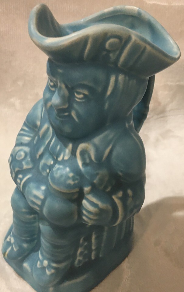 Vintage Blue Toby Jug Made In England See Description | eBay
