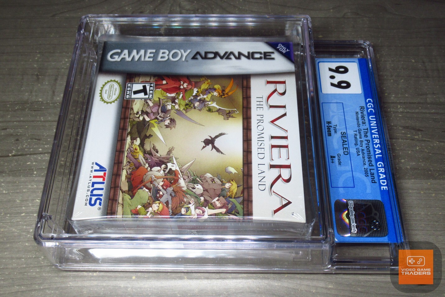 CGC 9.9 A++ - Riviera: The Promised Land Game Boy Advance, GBA 2005 NEW ...