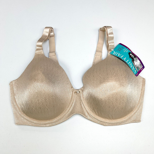 Vanity Fair Beauty Back Bra Womens 38D Seamless Smoothing Underwire ...