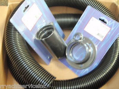 RIGGING HOSE OUTBOARD INSTALL KIT 5' WITH FUEL HOSE PORT RFHU1DP FLANGE ...