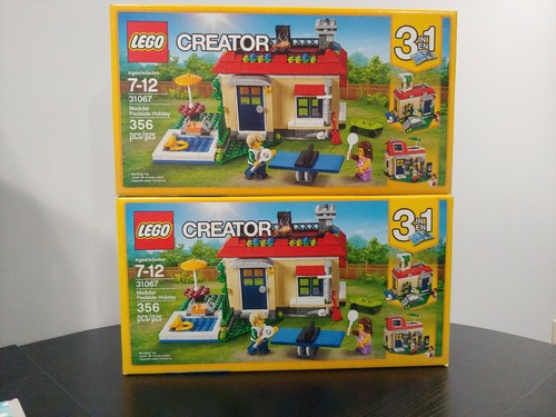 Lego 31067 Creator Modular Poolside Holiday 3 in 1 set 356 pieces NEW ...