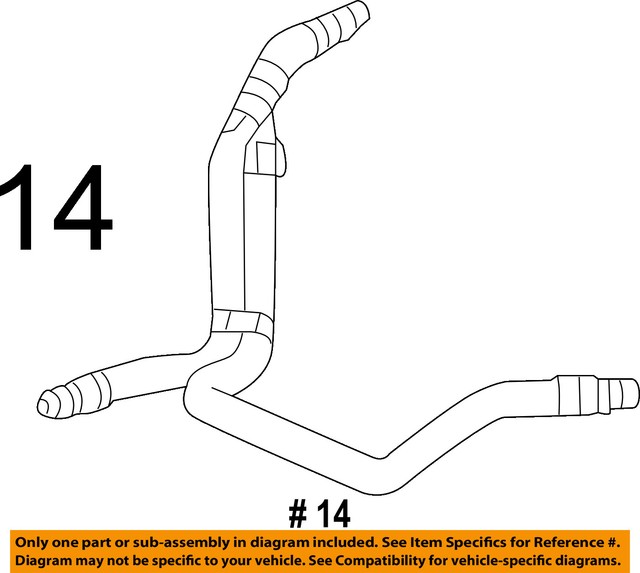 Mercedes-Benz 2125010625 Genuine OEM Vent Hose for sale online | eBay