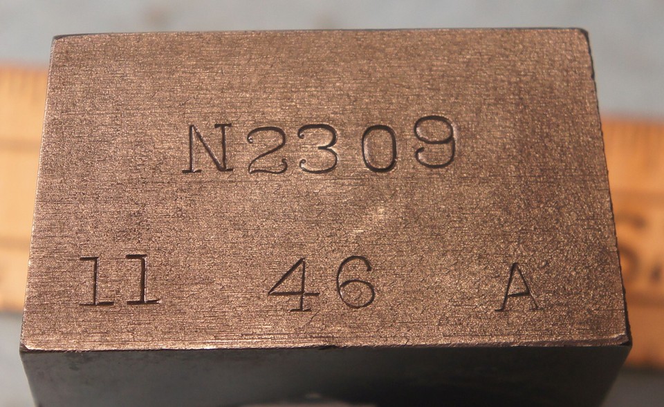 1946 KNIGHTS OF COLUMBUS SKULL & BONES Ring STEEL STAMPING DIE Robbins ...