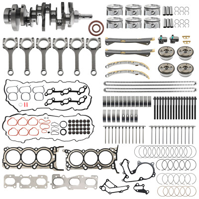 G6DH 3.3L Engine Rebuild Overhaul Kit Crankshaft Rods Timing For ...