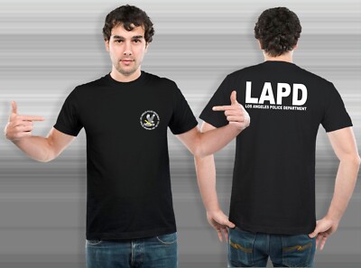 New Los Angeles Police Department LAPD Swat Unit Rescue Custom T-Shirt ...